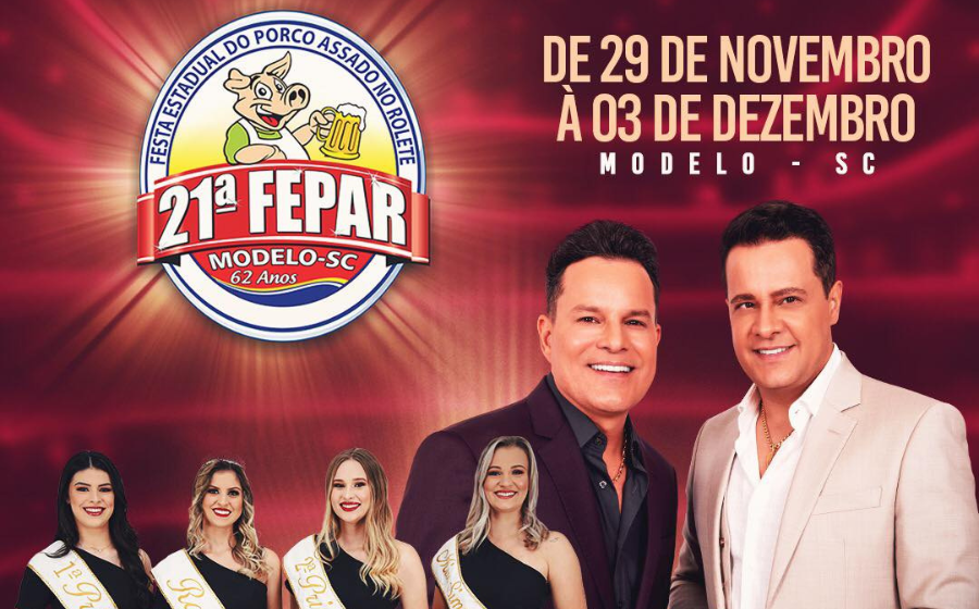 Modelo realiza 21ª FEPAR. - Alternativa FM - Maravilha